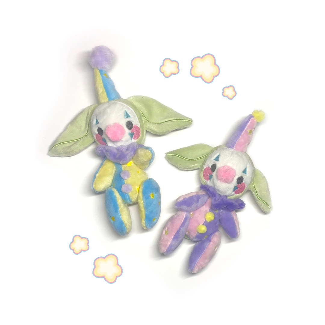 Goblin Clown Art Doll Jointed Plushie Kawaii Tiny Plush Cute Fluffy ...