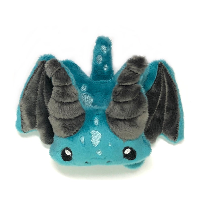 Dragon Tiny Plush Kawaii Lizard Demon Plushie Cute Fantasy - Etsy