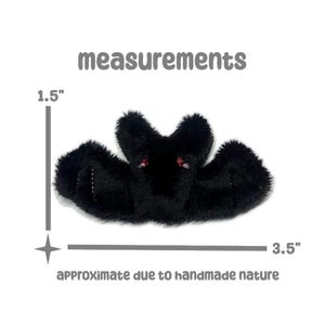 Micro Bat Halloween Plush Cute Fluffy Pastel Kawaii Tiny Plush Worry ...