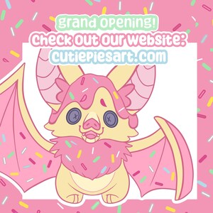 Micro Bat Halloween Plush Cute Fluffy Pastel Kawaii Tiny Plush Worry ...