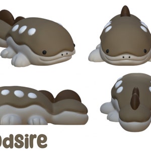 Clodsire Dessert Set STL Files Donutsire Pancakesire (digital Download ...