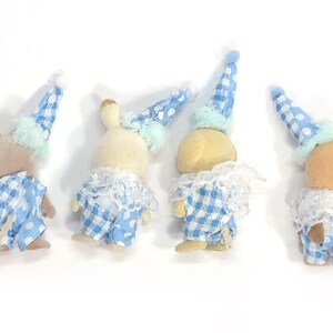 Calico Critters Blue Clown Handpainted Miniature Sylvanian - Etsy