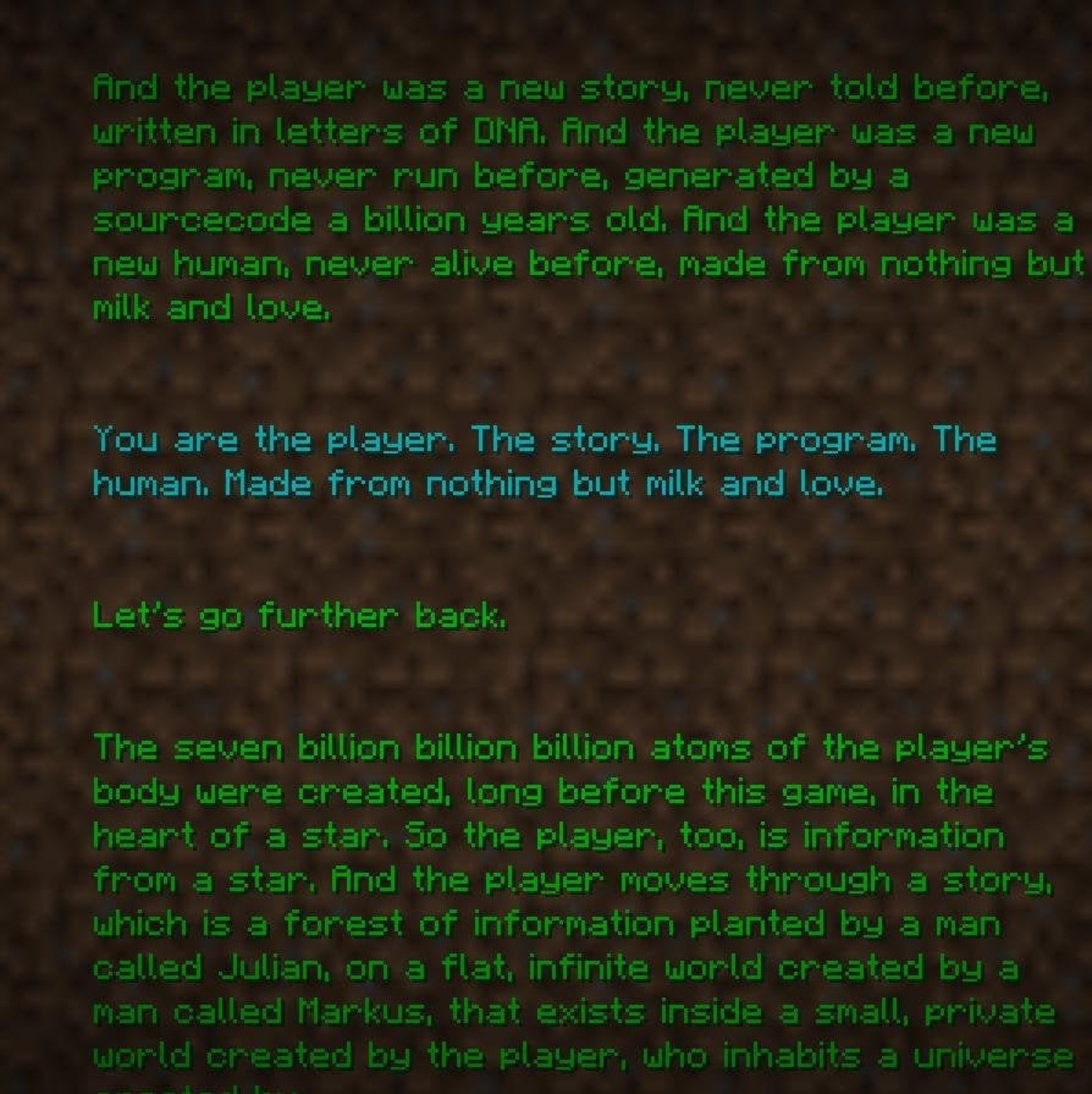 Minecraft End Poem Inspired Bracelet | Etsy