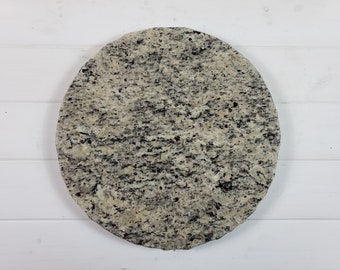 19.5 Inch, Marble Quartz Table Top, Lazy Susan, Turntable, With ...