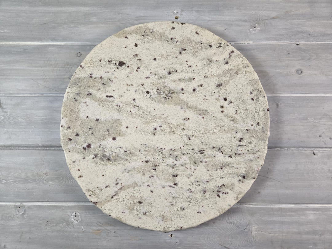 18 Inch, Granite Table Top, Lazy Susan, Turntable, With Broken Edge ...