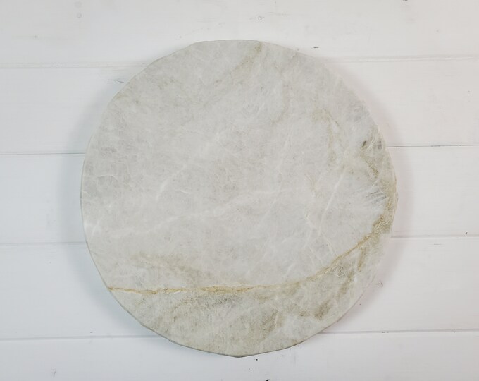 16 Granite Lazy Susan/turntable/table Top/ With Broken Edge Profile - Etsy