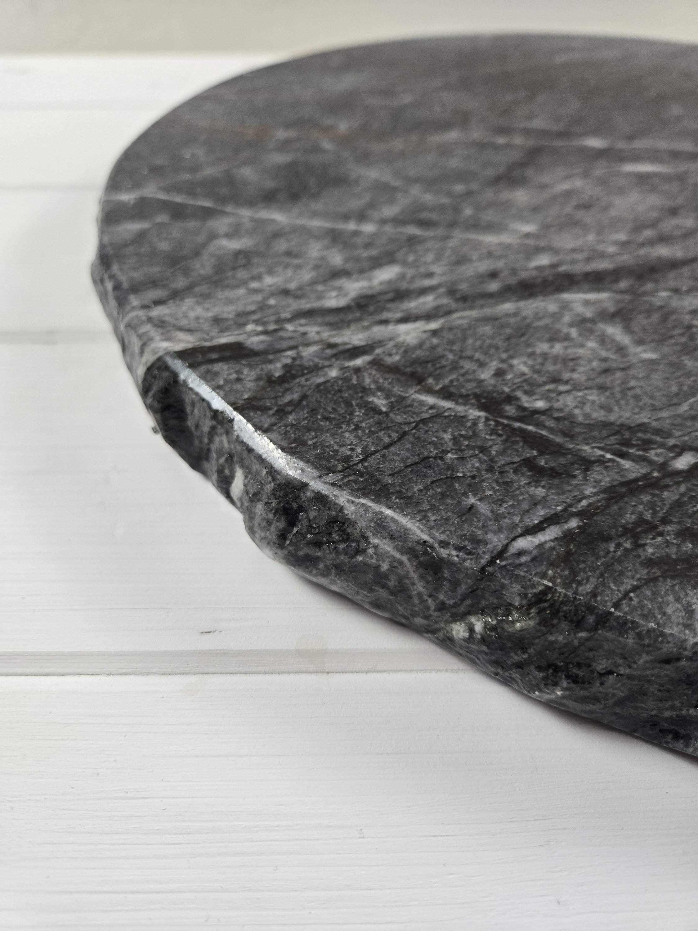 18 Granite Lazy Susan/turntable/table Top/with Broken Edge Profile - Etsy