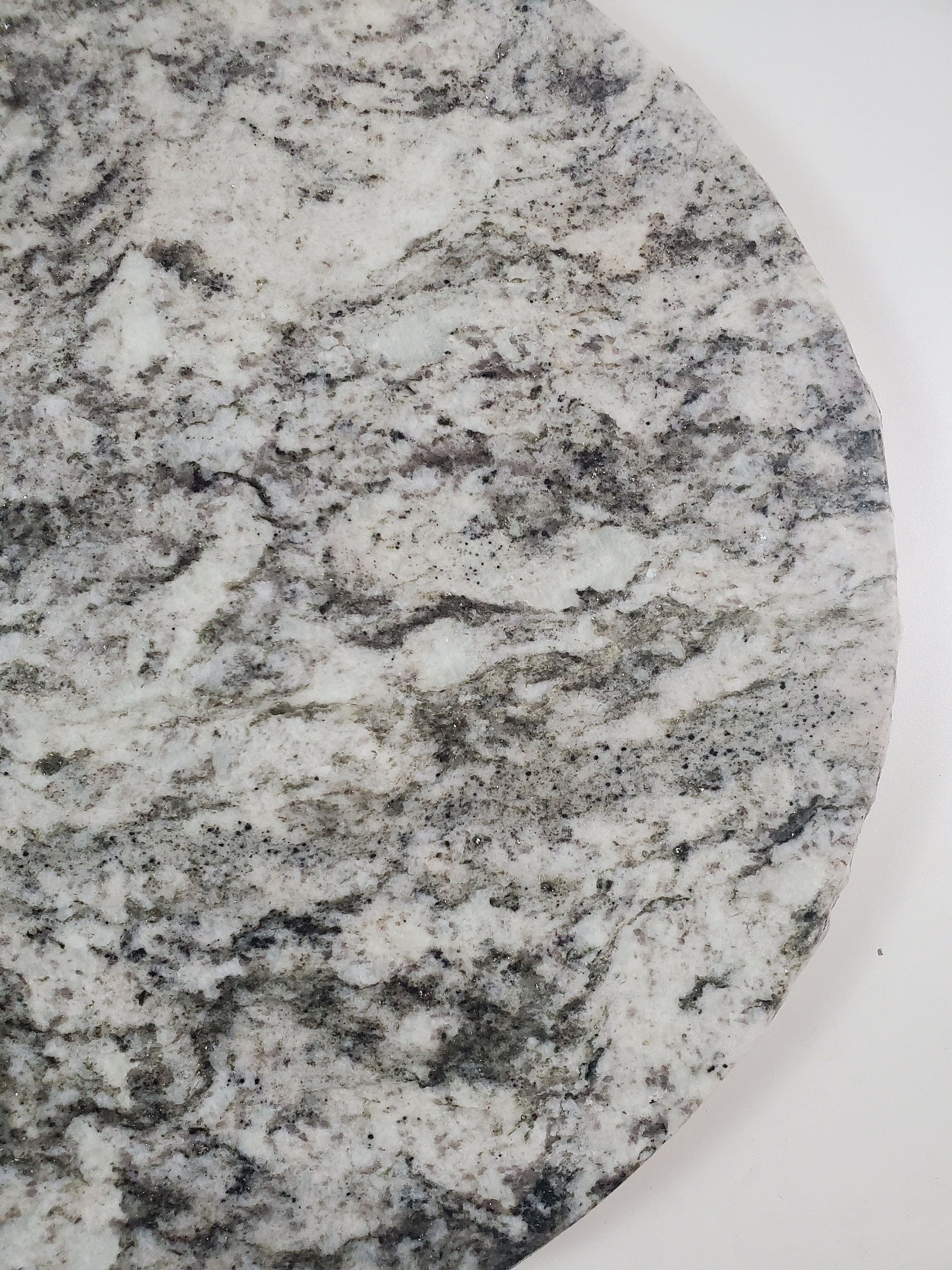 22 Granite Table Top/lazy Susan/turntable/table Top/ With Broken Edge ...