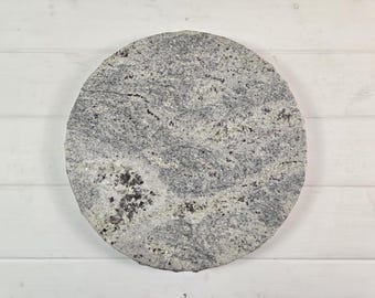 19.5 Inch, Marble Quartz Table Top, Lazy Susan, Turntable, With ...