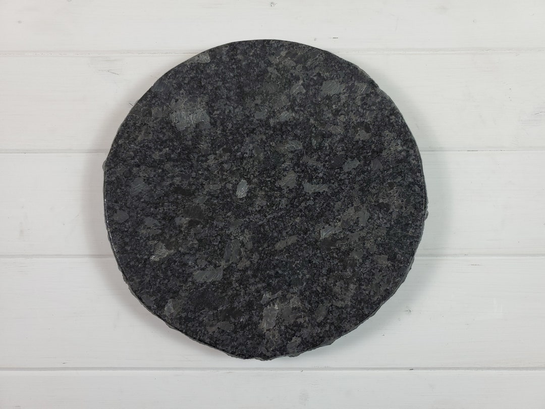 14 Inch, Granite Table Top, Lazy Susan, Turntable, With Broken Edge ...