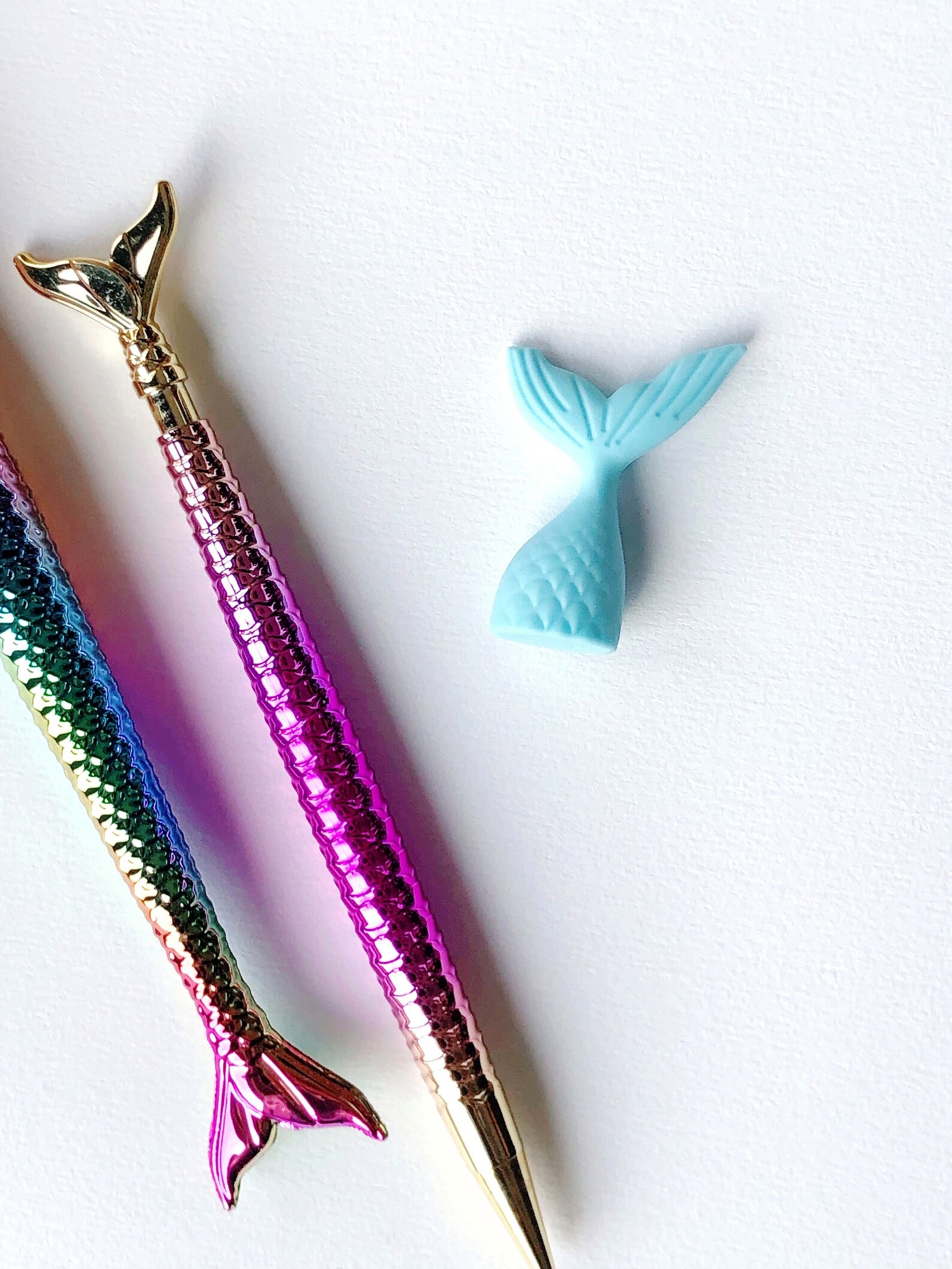 Mermaid Tail Eraser - Etsy