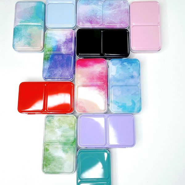 Watercolor Tin - Etsy