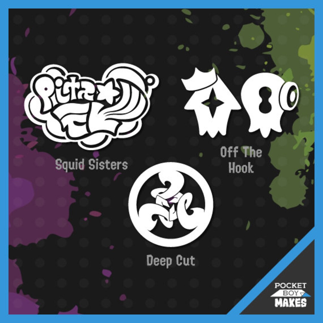 Splatfest Idol Logo Splatoon Decal - Etsy