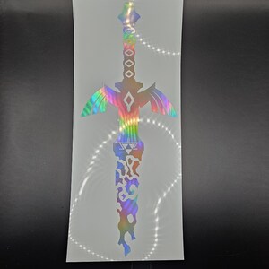 Decayed Master Sword - Zelda Decal - Etsy