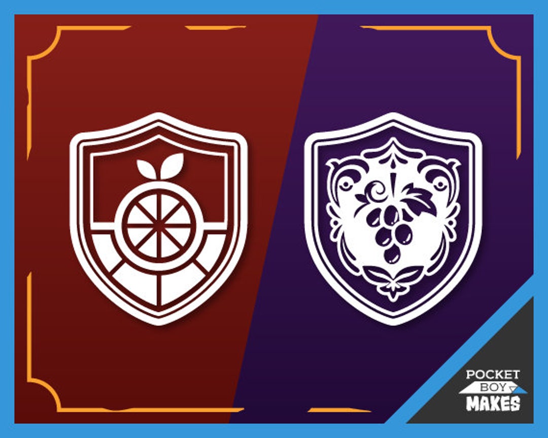 Naranja/uva Academy Logo - Pokemon Decal - Etsy