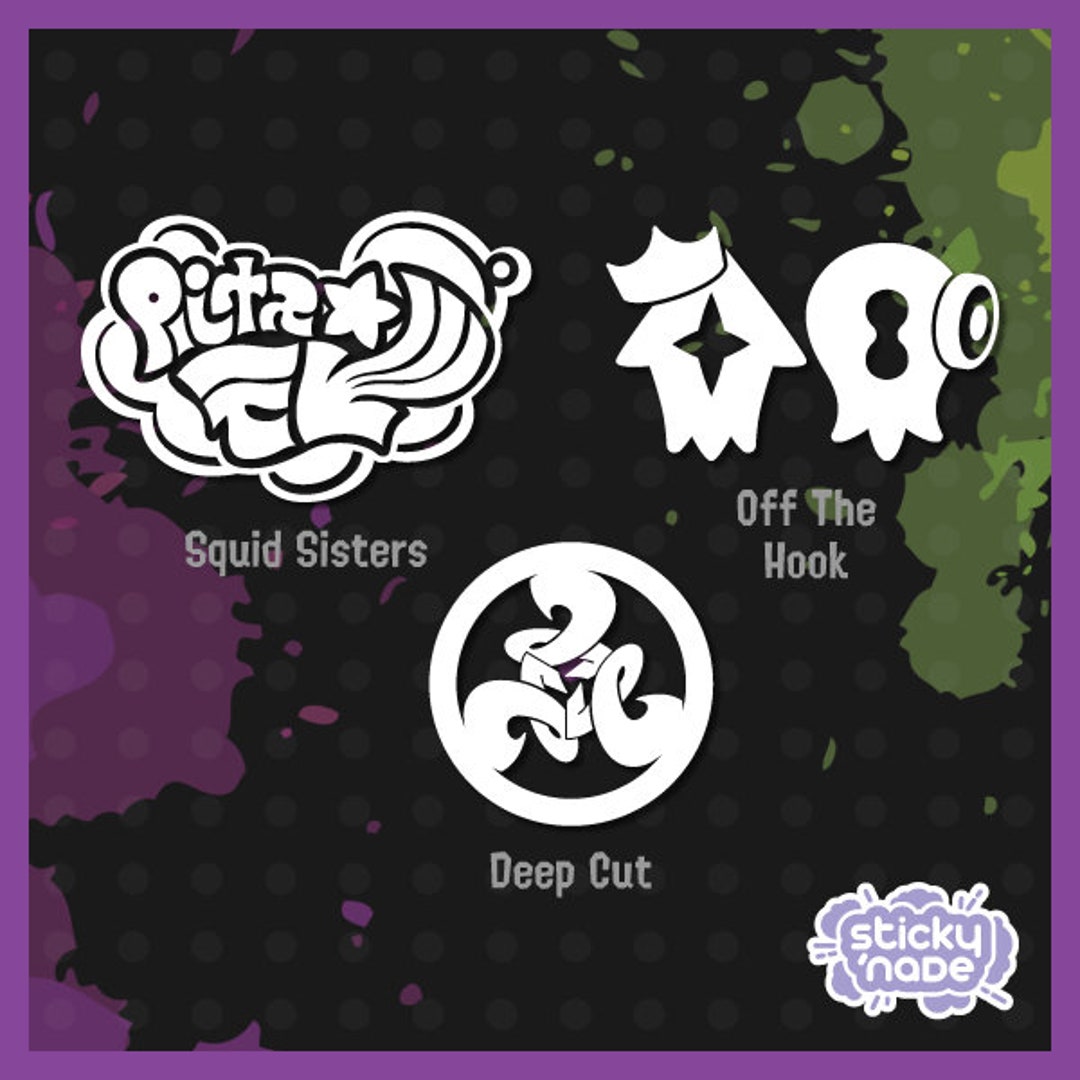 Splatfest Idol Logo - Splatoon Decal - Etsy