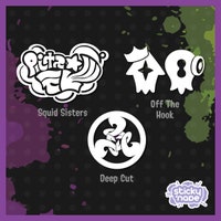 Splatoon: Deep Cut Sticker - Etsy