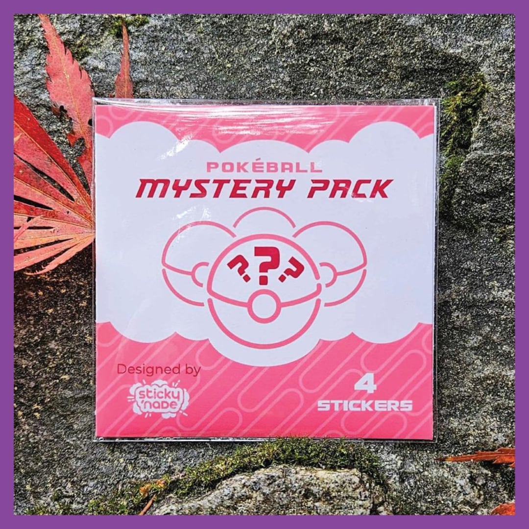 Pokeball Mystery Pack - Etsy