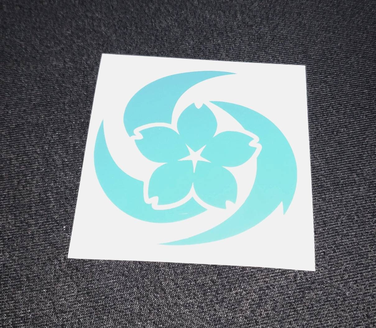 Ayaka Kamisato Art: Soumetsu Genshin Impact Decal - Etsy Hong Kong