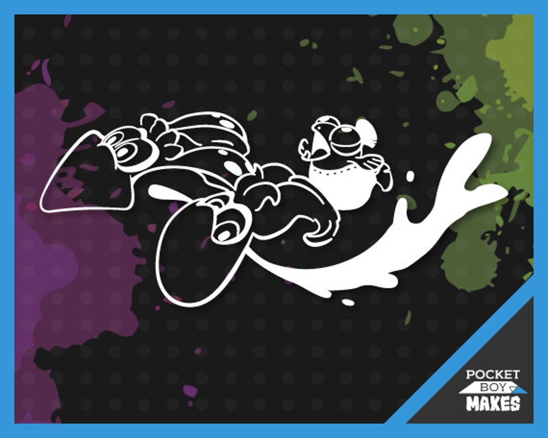 Inkling, Octoling & Smallfry Splatoon Decal - Etsy