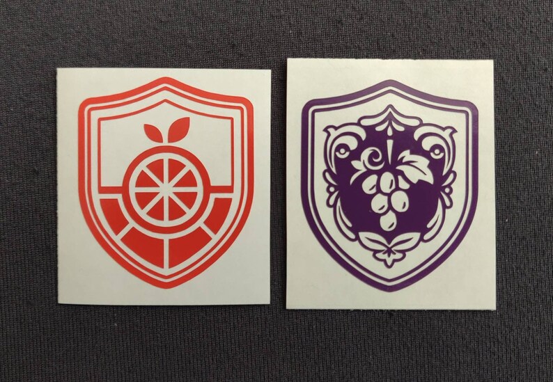 Naranja/uva Academy Logo Pokemon Decal - Etsy