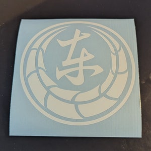 Yakuza Like A Dragon-inspired Tojo Clan Decal - Etsy
