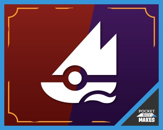 Paldea Pokemon League Logo Pokemon Decal - Etsy UK