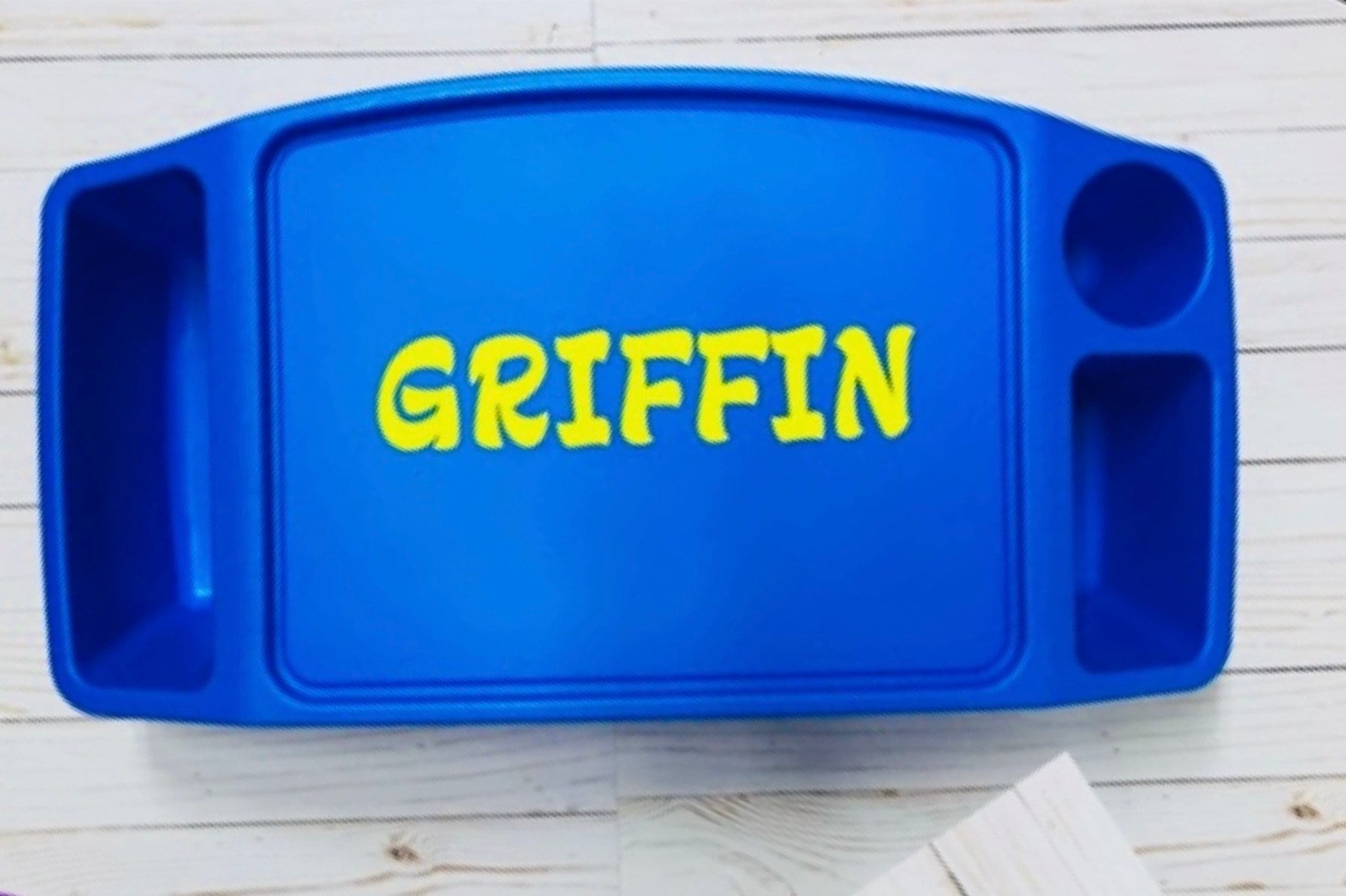 Personalized Kids Craft Tray / Kids Snack Tray - Etsy