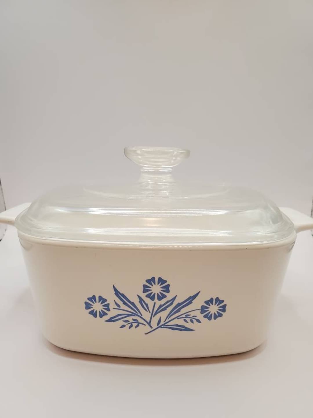 Corning Ware Blue Cornflower 1.5 Quart Casserole Dish With Lid - Etsy