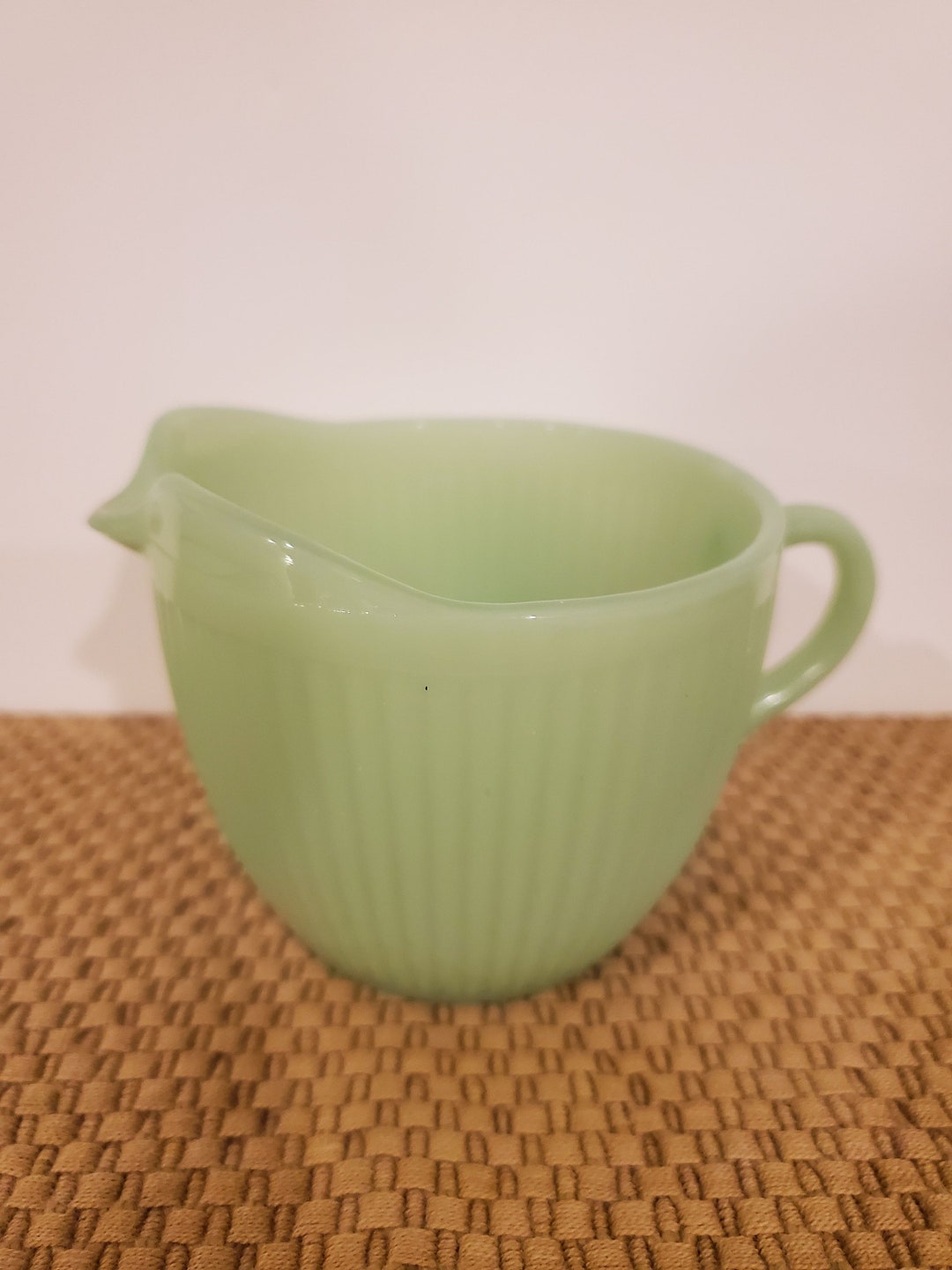 Creamer Fire King Jadeite Jane Ray 1960s - Etsy
