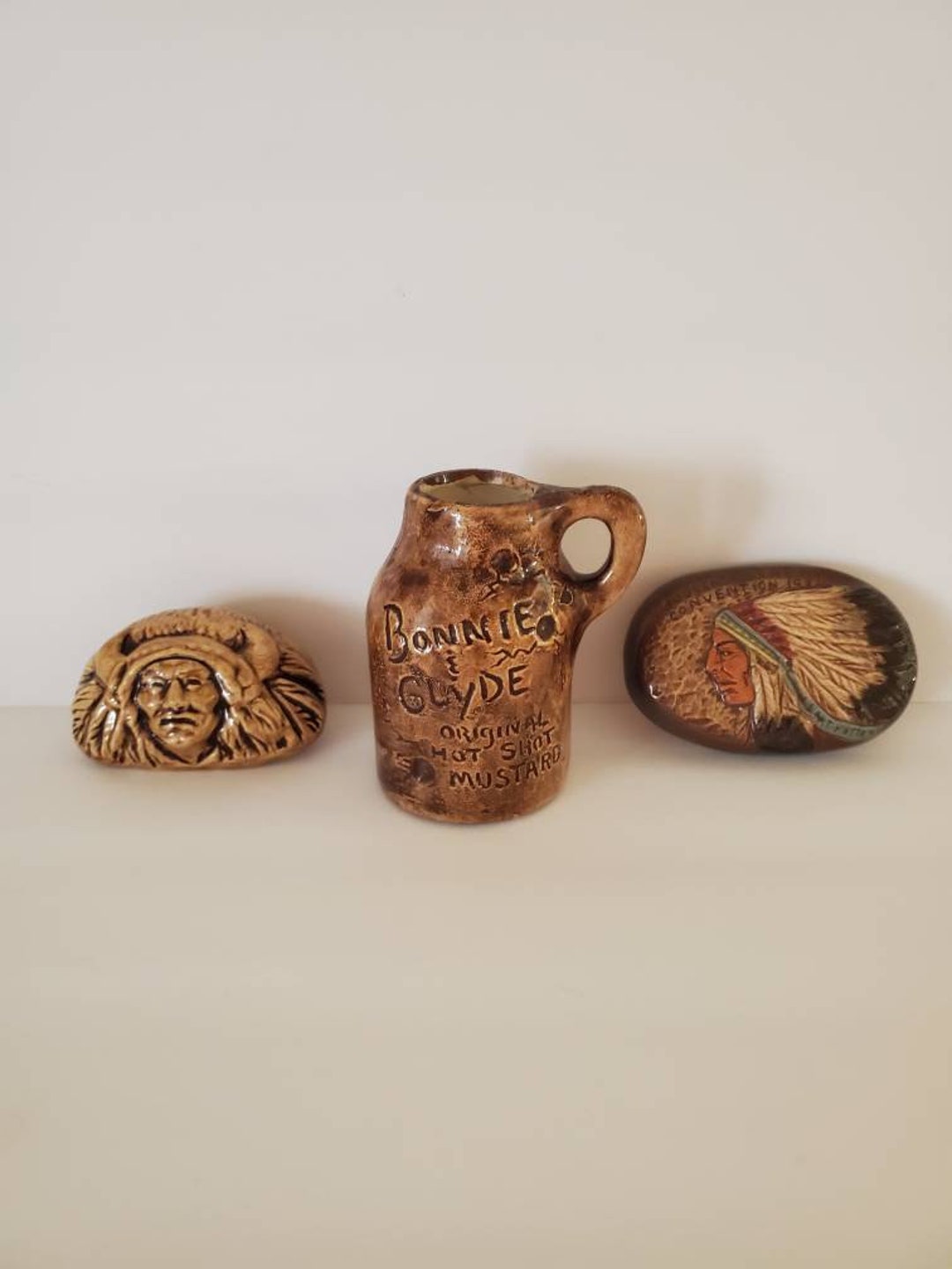Rick Wisecarver Wihoa's Art Pottery Paperweights and Pitcher SOLD ...