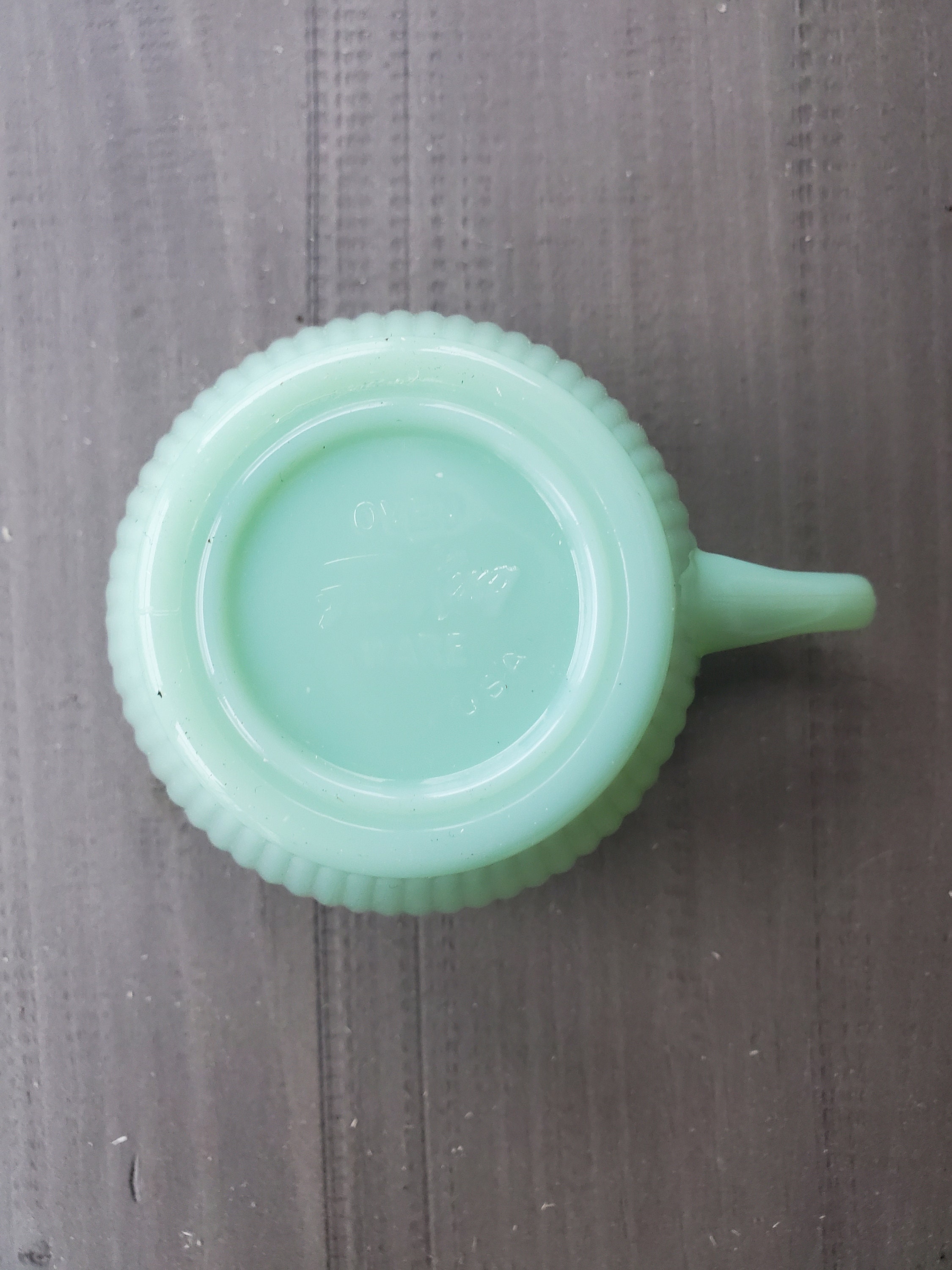Creamer Fire King Jadeite Jane Ray 1960s - Etsy