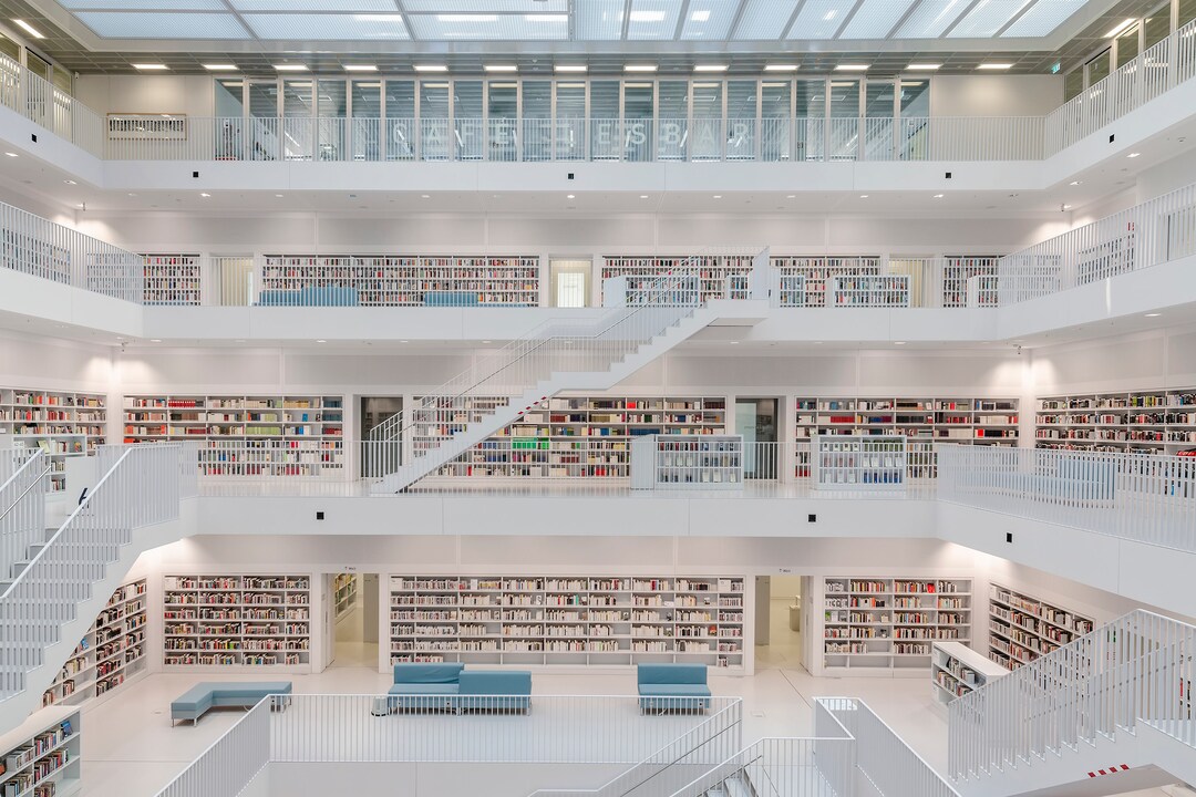 Library Printed Photo, Library Photo, Print of Library, Travel Wall Art ...