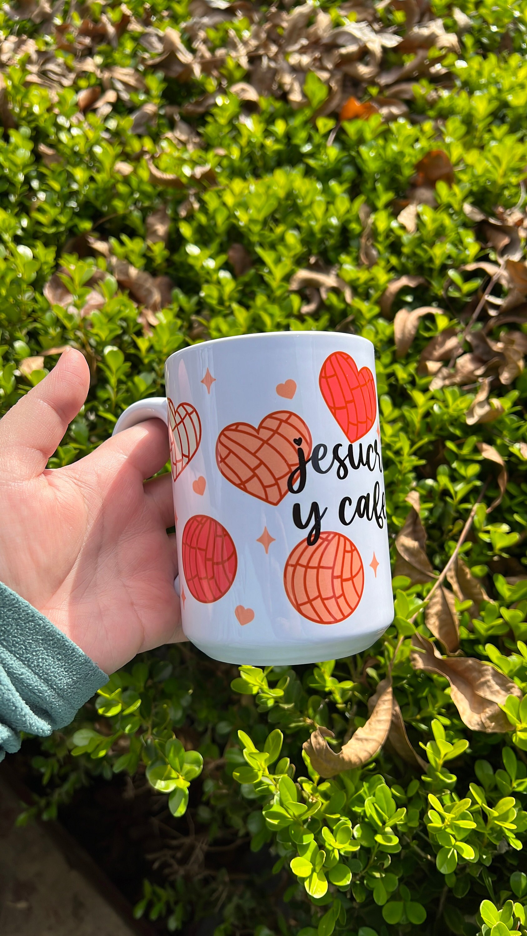 Jesucristo Y Cafecito Mug, Spanish Christian Mug, Taza Cristiana, Bible ...