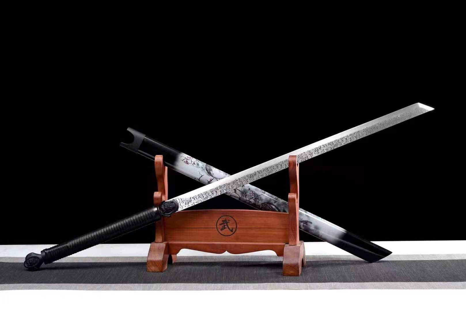 Handmade Manganese Steel Forged Tang Hengdao Samurai Sword - Etsy
