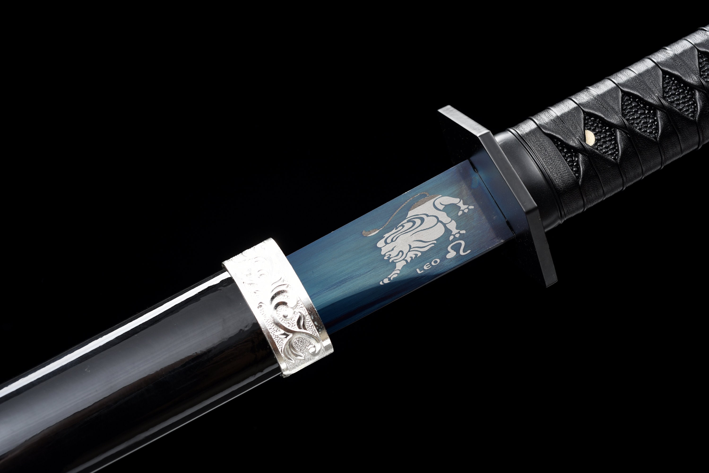 Handmade Manganese Steel leo Katana Collectible Knife | Etsy
