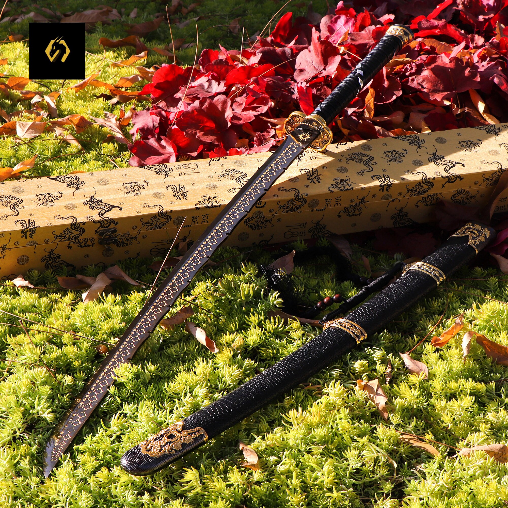 Full Tang Katana Made of Handmade Manganese Steel Japanese - Etsy