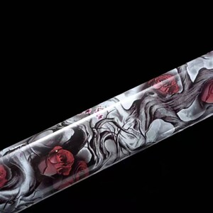 Handmade Manganese Steel Forged Tang Hengdao Samurai Sword withering - Etsy
