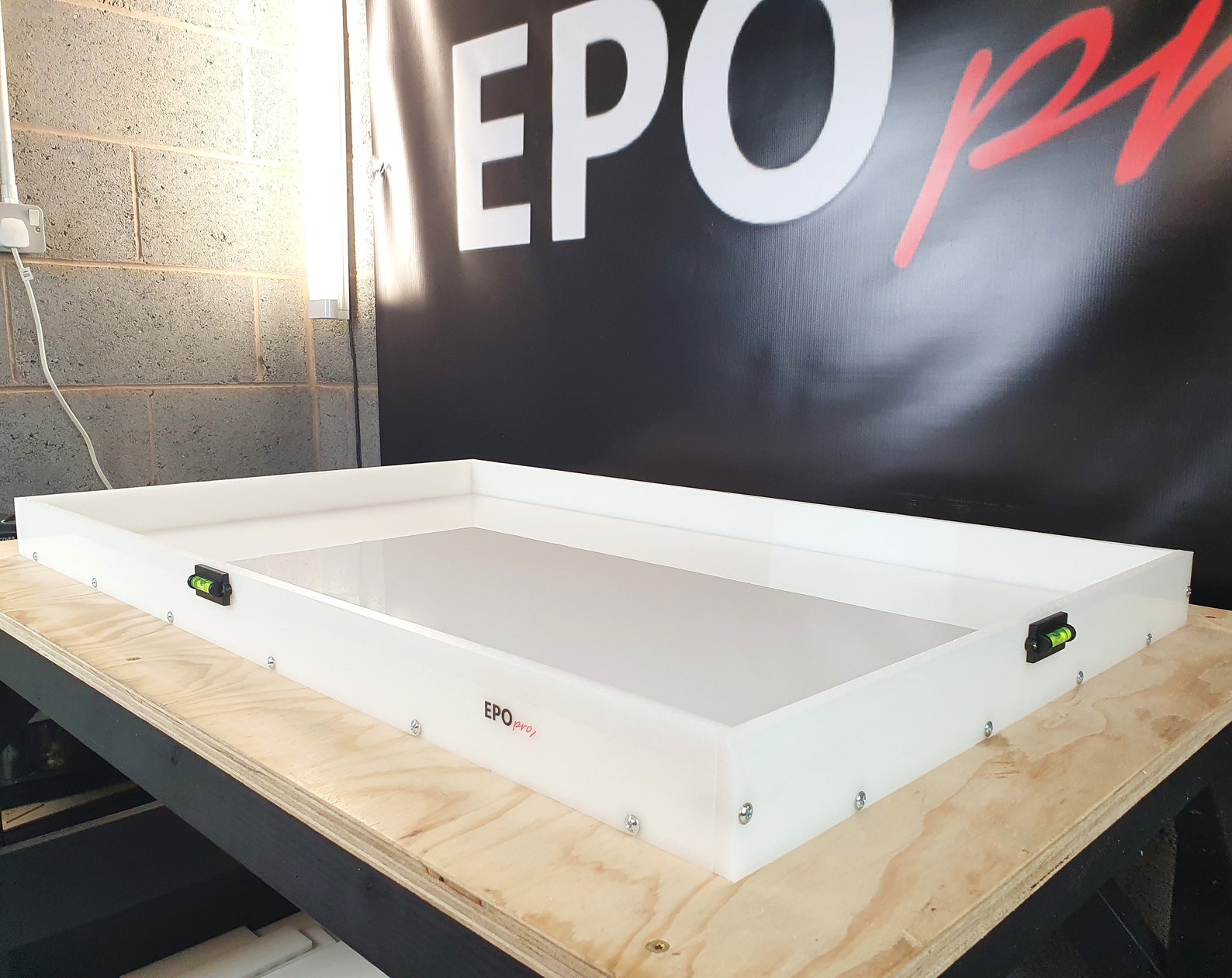 100x60cm/39x24 Multifunctional HDPE Reusable Form Epoxy Coffee Table ...