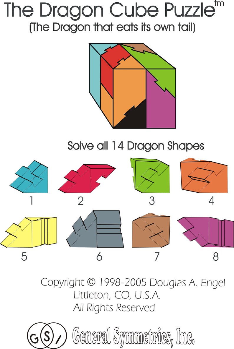 Dragon Cube Wood Puzzle - Etsy