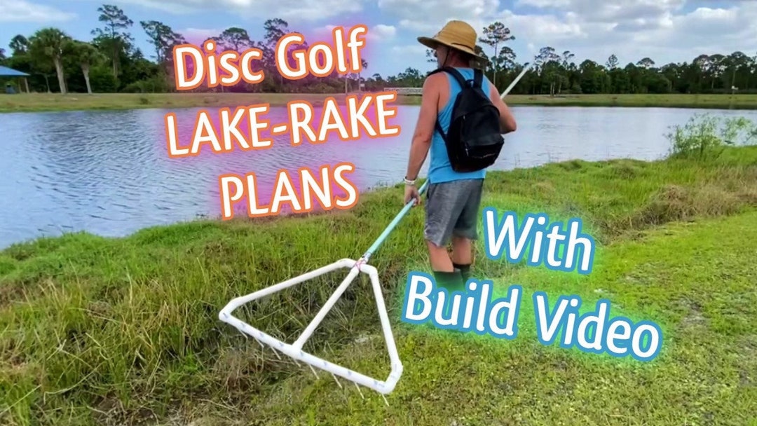 PVC Disc Golf Lake-rake - DIY Disc Golf Retrieval Fun Hobby Treasure ...
