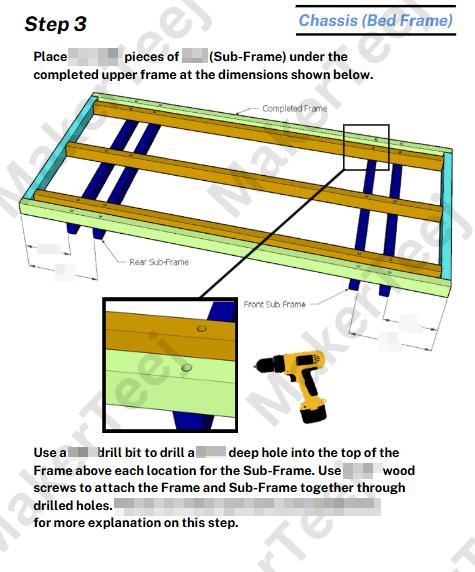 Space Shuttle Bed Build Plans • Kids Rocket Bed DIY PDF • Twin Mattress ...