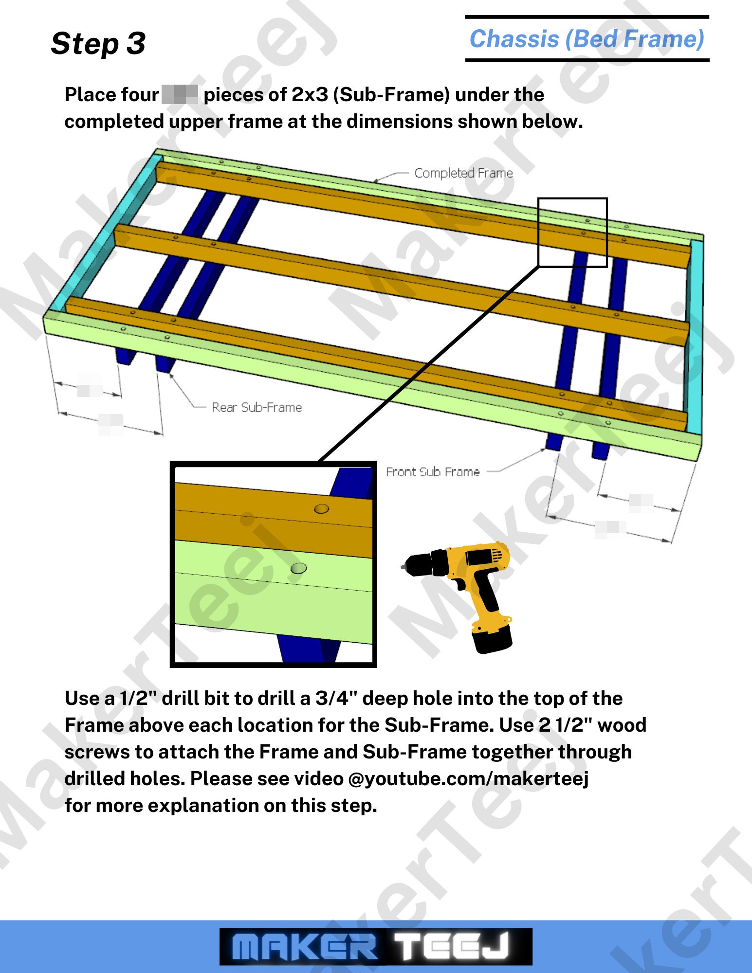 GIRLS Bed JEEP DIY Build Plans- Off-road Dreams: J.T. Model ...