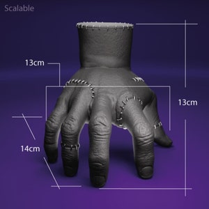 FINGERS Merlina THING WEDNESDAY Netflix - Etsy