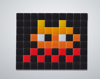 Pixel Space Invader - Etsy