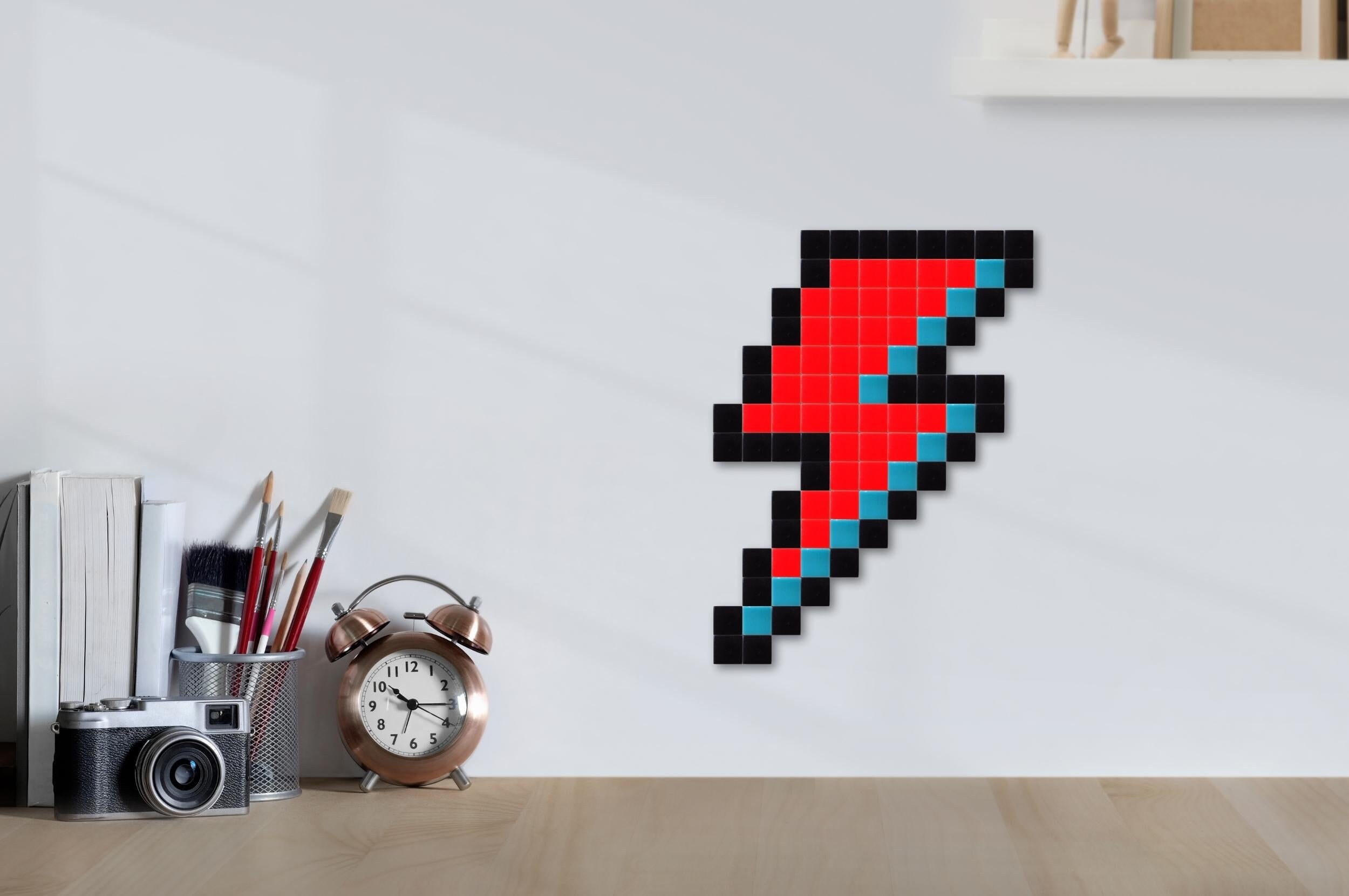 Pixel Art Kit bolt & Bowie by Pixelcorner.fr - Etsy