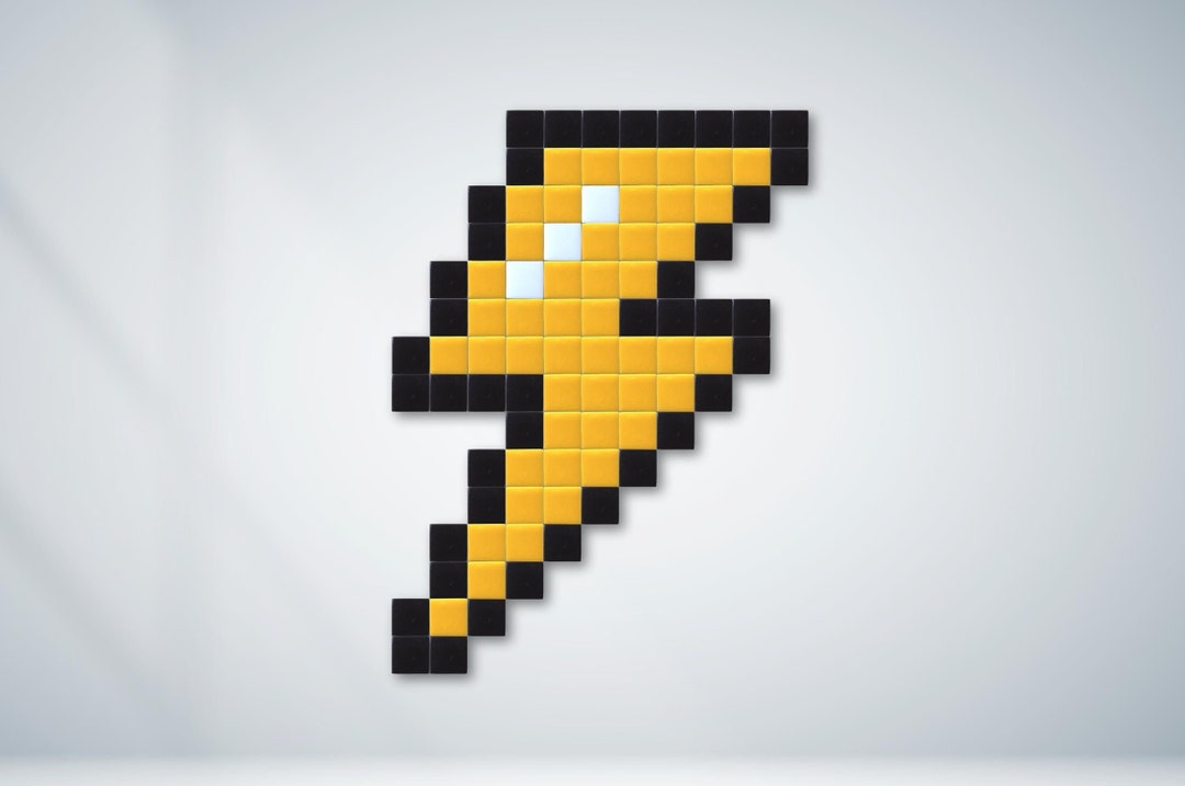 Pixel Art Kit bolt & Bowie by Pixelcorner.fr - Etsy