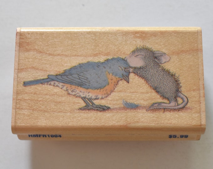 Stampabilities House Mouse Rubber Stamp Sweet Kiss 02 2004 - Etsy