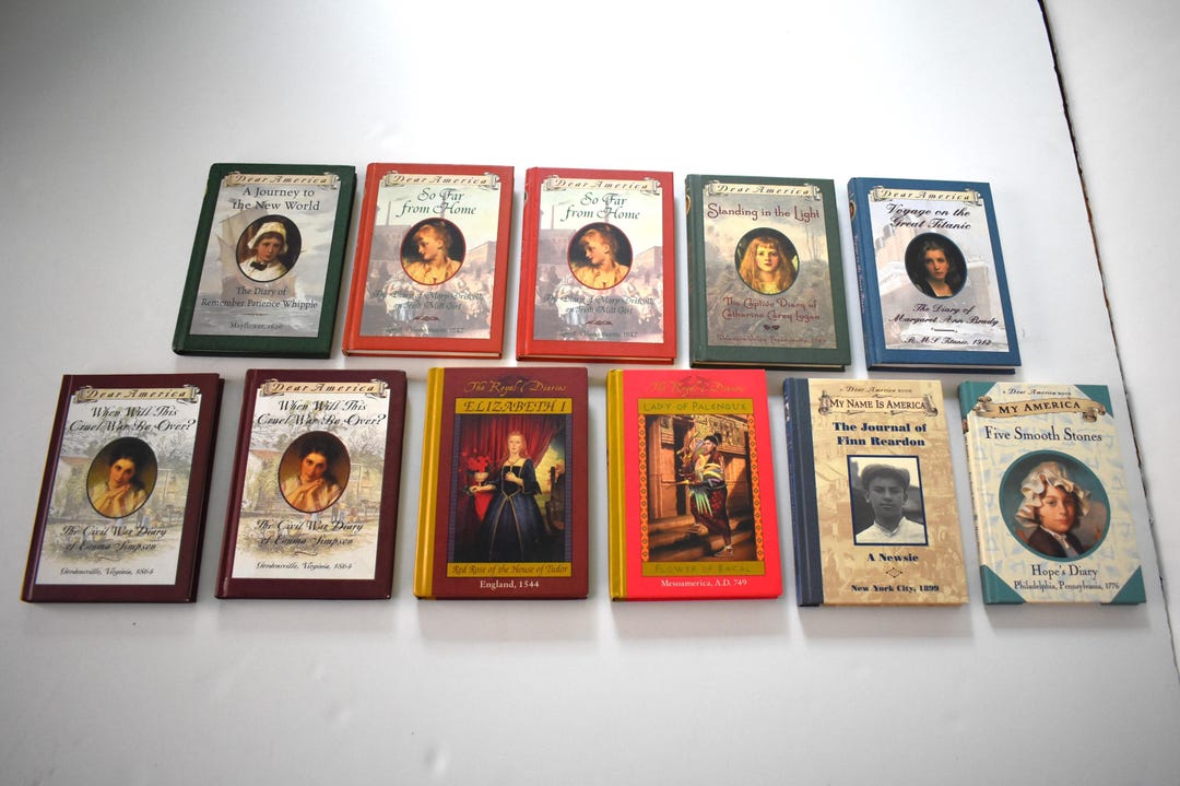 Dear America Books - YOU CHOOSE - Royal Diaries, My America, & My Name ...