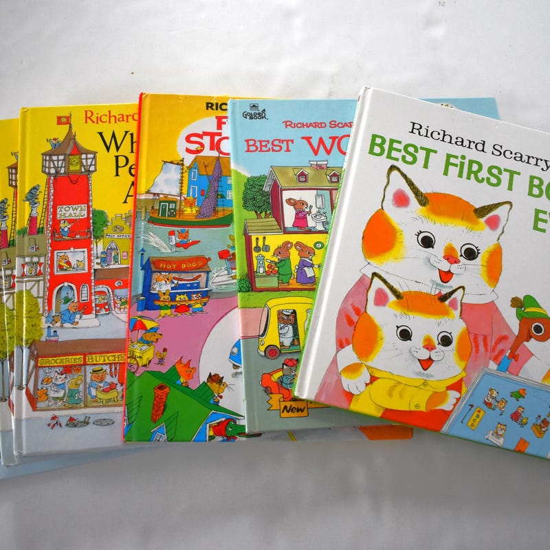 Richard Scarry - Etsy